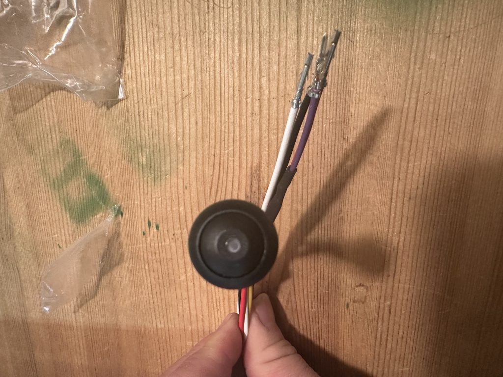 NCV3 / VS30 Alex Original ESD Electric Sliding Door Dash Round Button ...